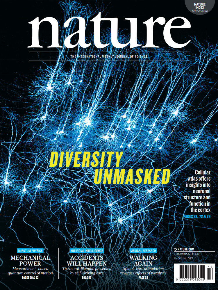 Two papers published in Nature on motor cortex cell types and circuits ...